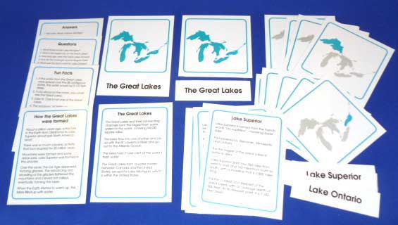 Great Lakes Classified Cards – Montessori Materials by Lakeview