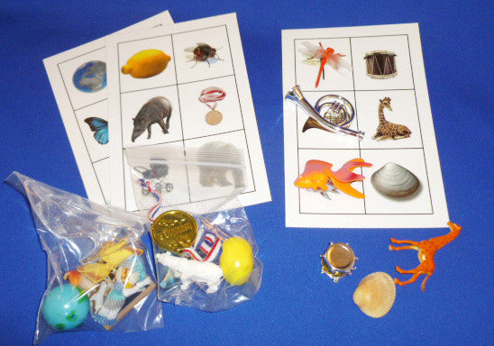 Picture Object Matching Set B – Montessori Materials by Lakeview